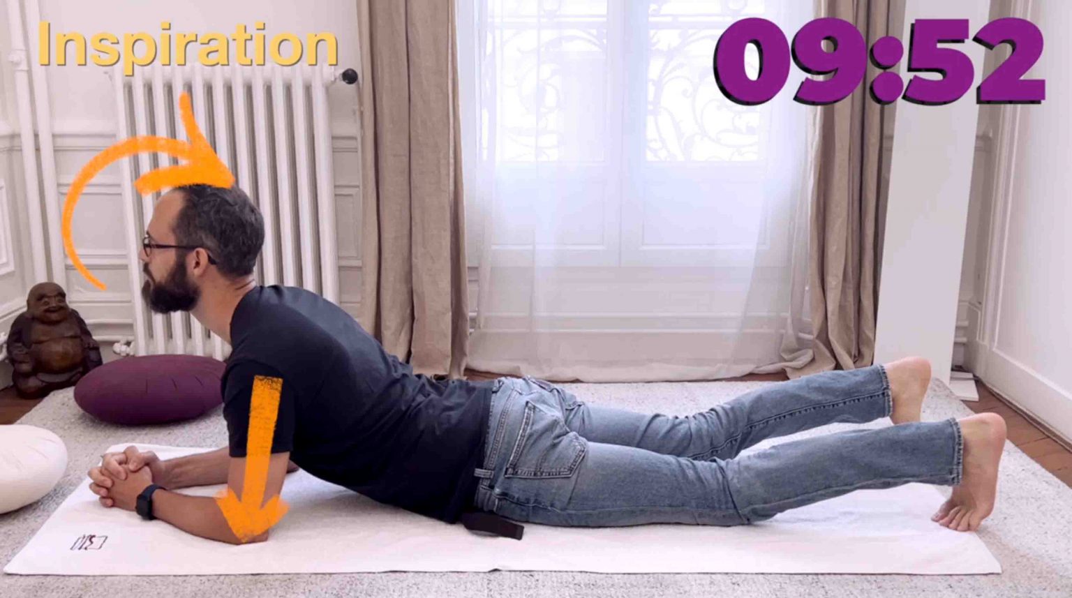 Exercices d'étirement contre le mal de dos : Enchaînement de 14 mouvements à faire à la maison