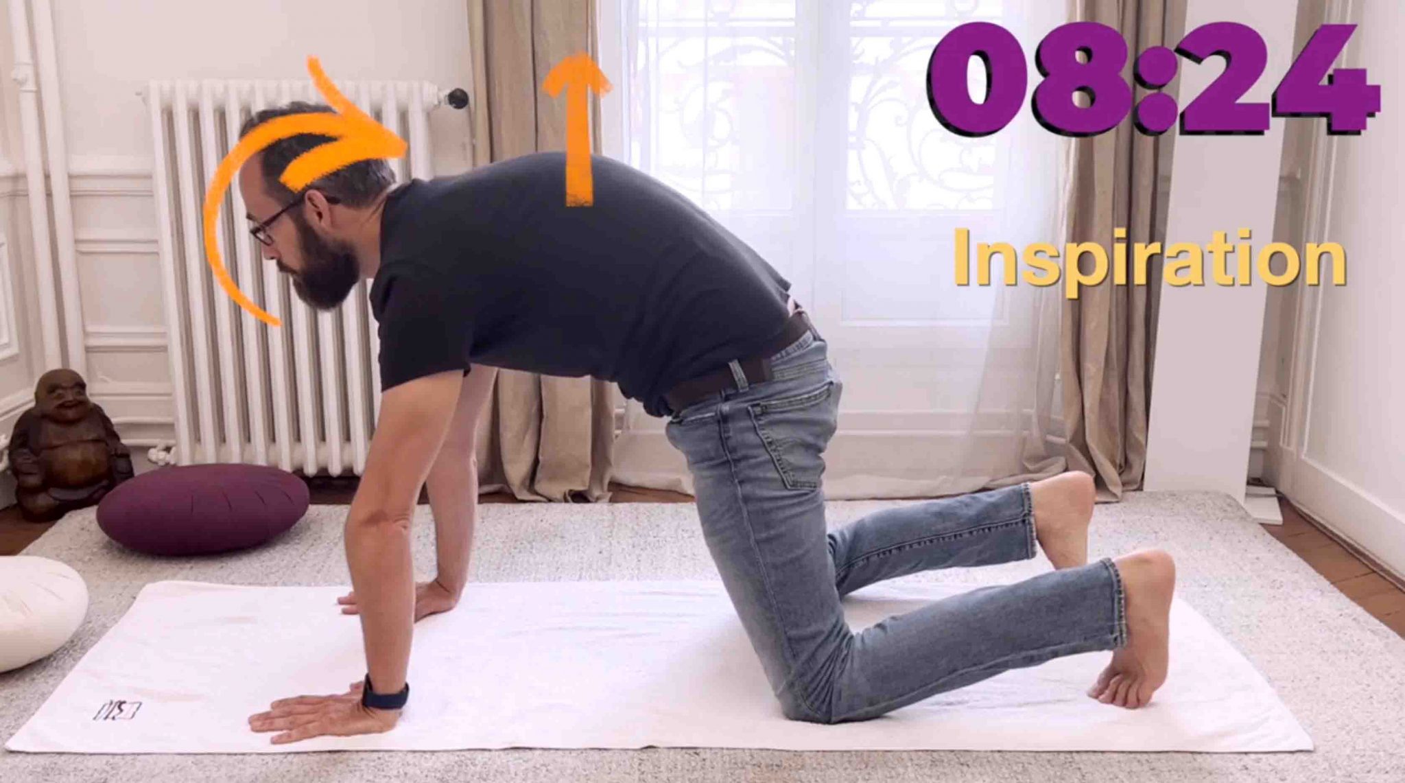 Exercices d'étirement contre le mal de dos : Enchaînement de 14 ...