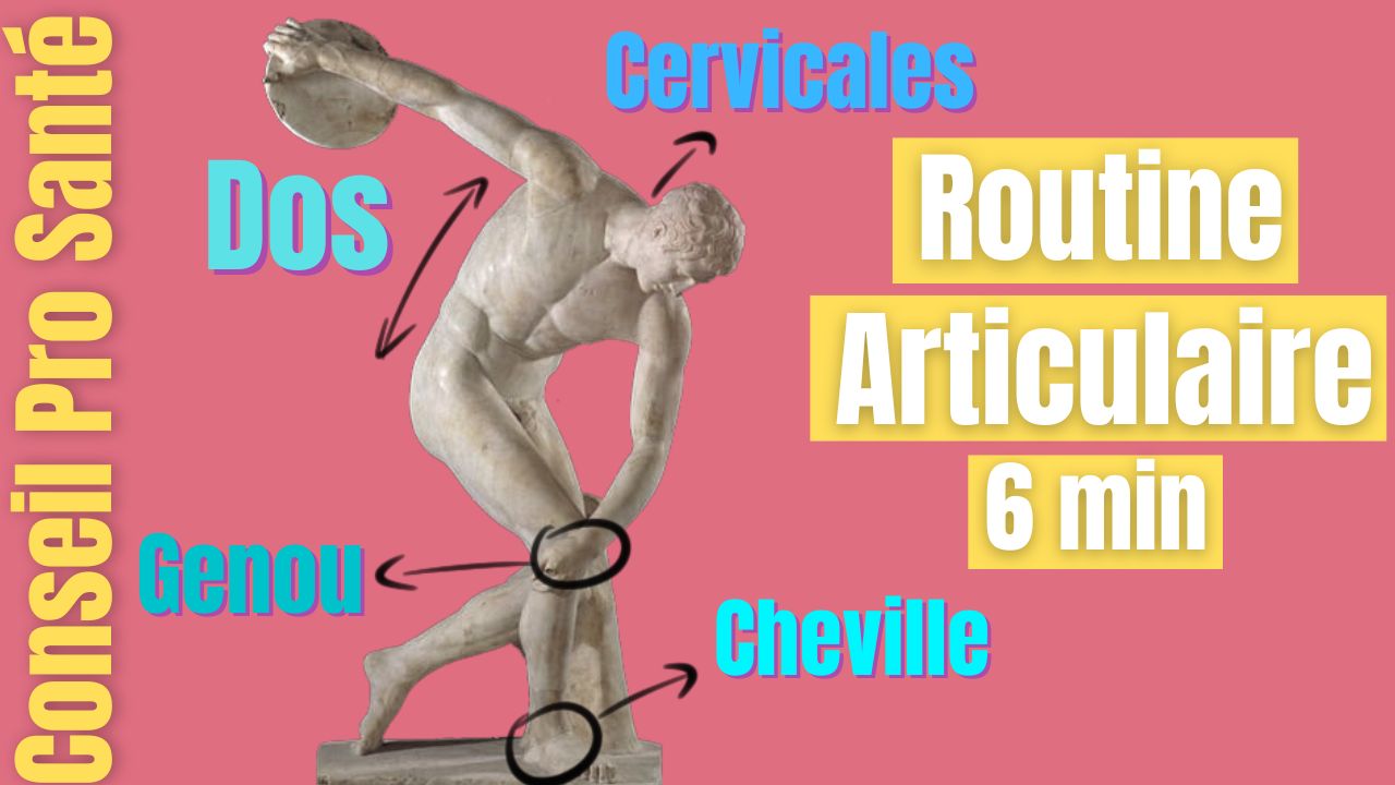 Assouplir les articulations : routine d'exercices Kiné à faire à la maison